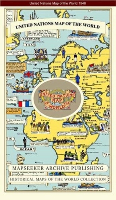 United Nations Map of The World 1946 (14606385843) | Książka Allegro