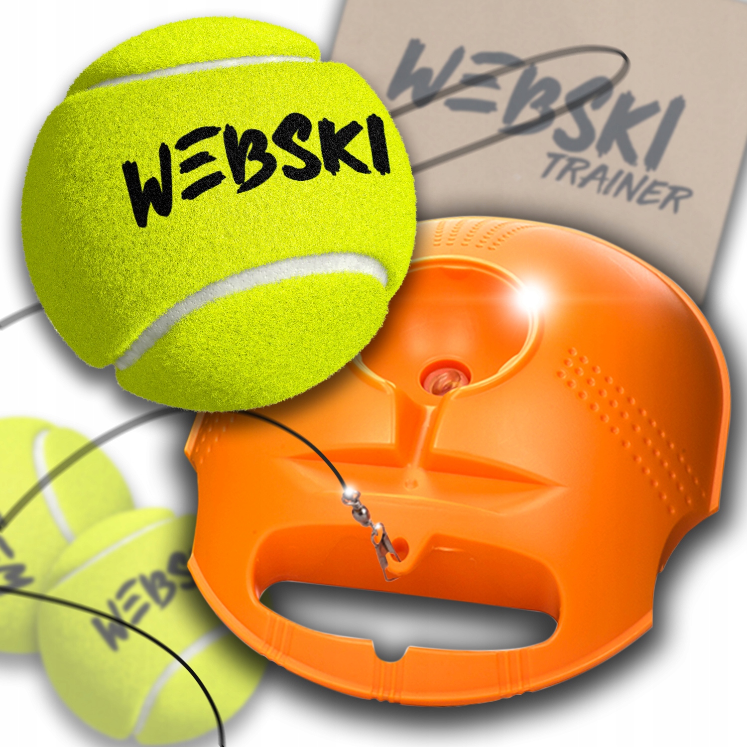 ZESTAW TRENINGOWY TENIS TRAINER TRENER TRENAŻER DO TENISA PIŁKA NA ... ZESTAW TRENINGOWY TENIS TRAINER TRENER TRENAŻER DO TENISA PIŁKA NA ...