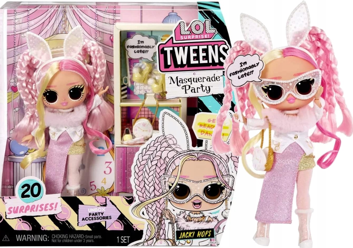 LOL SURPRISE! TWEENS LALKA TWEENS JACKI HOOPS 584100 (7030686777913 ...