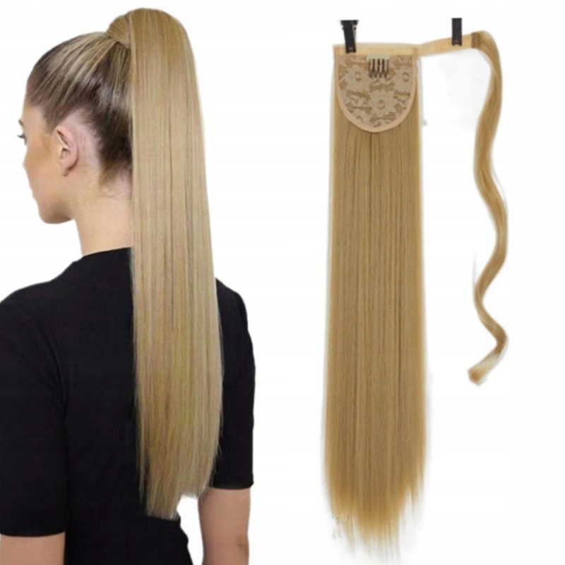 DOCZEPIANY KUCYK kitka Dopinka włosy proste (6975648973808) • Cena ...