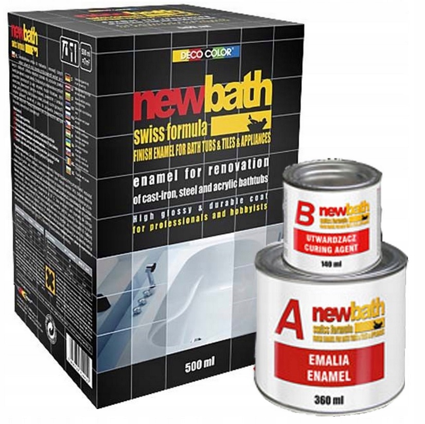 EMALIA DO RENOWACJI WANIEN NewBath 500ml (0651822869537) • Cena, Opinie ...