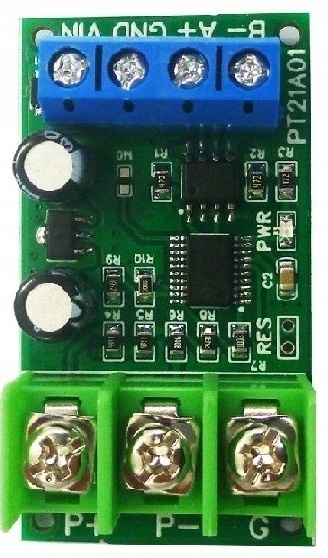 DC 12V PT100 RTD prevodník RS485 Modbus Rtu - Allegro