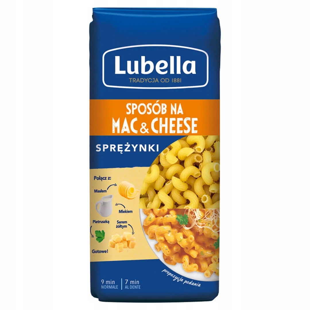 LUBELLA Makaron Sprężynki 400g 13290888156 - Allegro.pl LUBELLA Makaron Sprężynki 400g 13290888156 - Allegro.pl