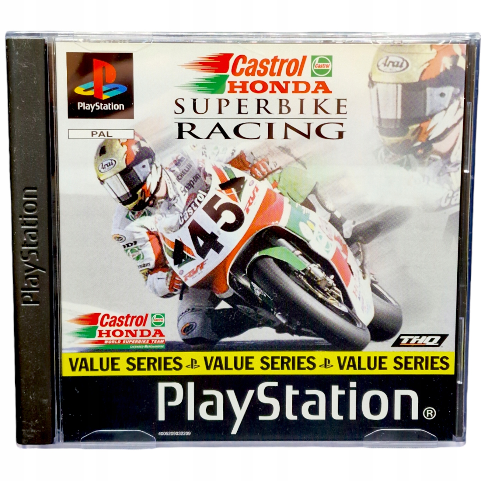 CASTROL HONDA SUPERBIKE RACING PlayStation (PSX) pudełkowa - Stan ...