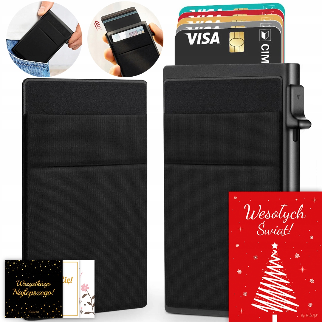 Etui na Karty Płatnicze Rfid do Telefonu - Niska cena na Allegro