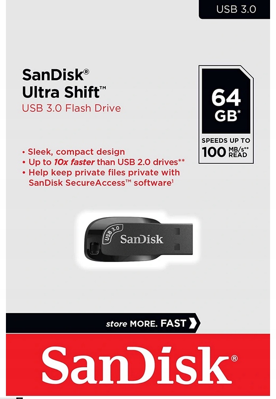 PENDRIVE SanDisk ULTRA SHIFT 128 GB - Sklep, Opinie, Cena w Allegro.pl PENDRIVE SanDisk ULTRA SHIFT 128 GB - Sklep, Opinie, Cena w Allegro.pl