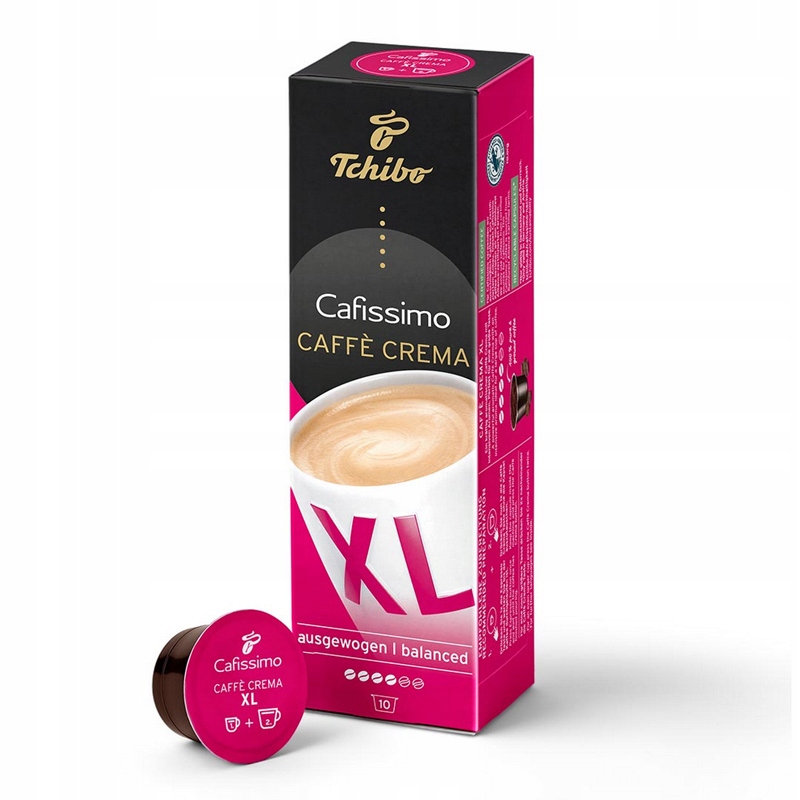 Kawa kapsułki Tchibo Cafissimo Caffe Crema XL 10 kapsułek ...
