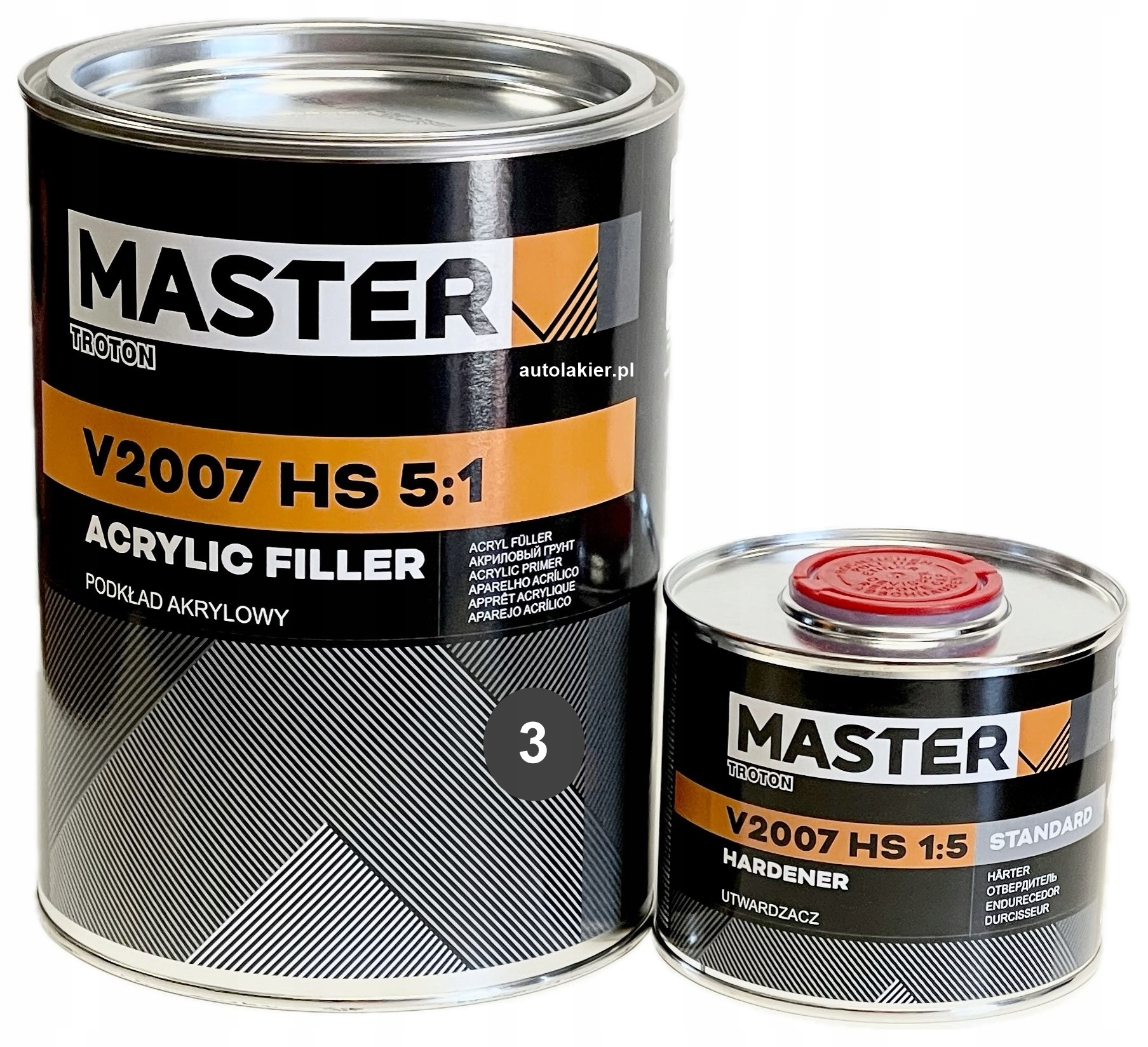 2,5+0,5 nr 3 MASTER V2007 RAL 7012 grafit szürke TÖMÍTŐ alvázvédő ...