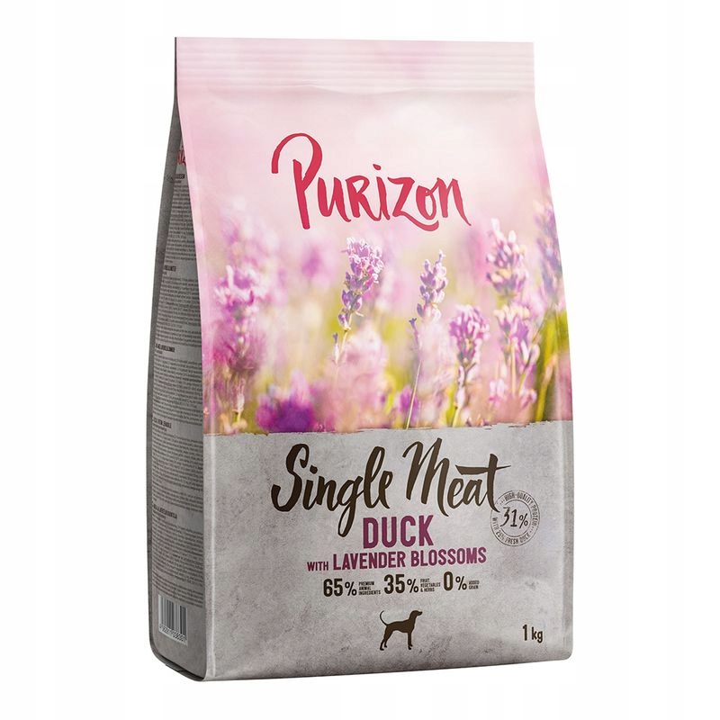 Purizon Single Meat Kaczka z jabłkiem i kwiatami lawendy 1 kg ...