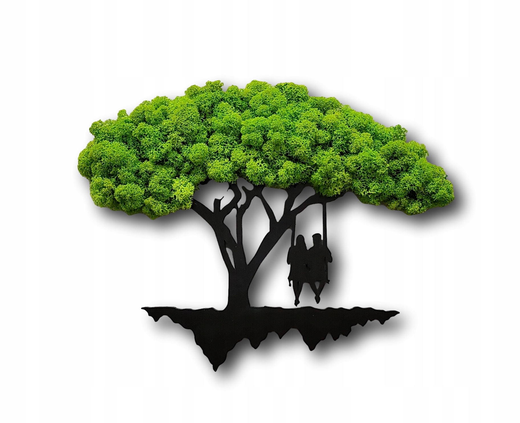 Drzewko szczęścia bonsai mech dowolna konf rodziny drzewo wiszące 37x24 ...