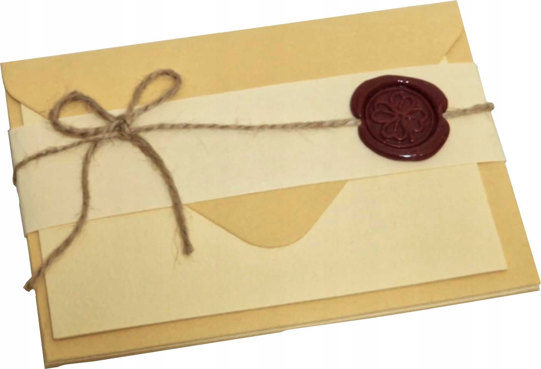 Papeteria ECO C6 koperta + papier czerpany x3 old • Cena, Opinie ...