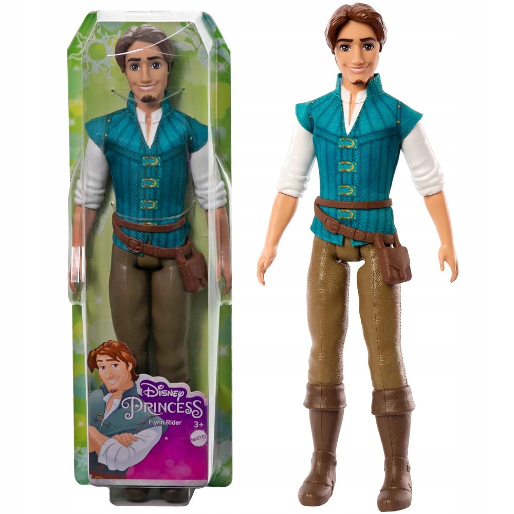 DISNEY PRINCESS LALKA FLYNN RIDER ROSZPUNKA ZAPLĄTANI 31 CM HLV98 ...