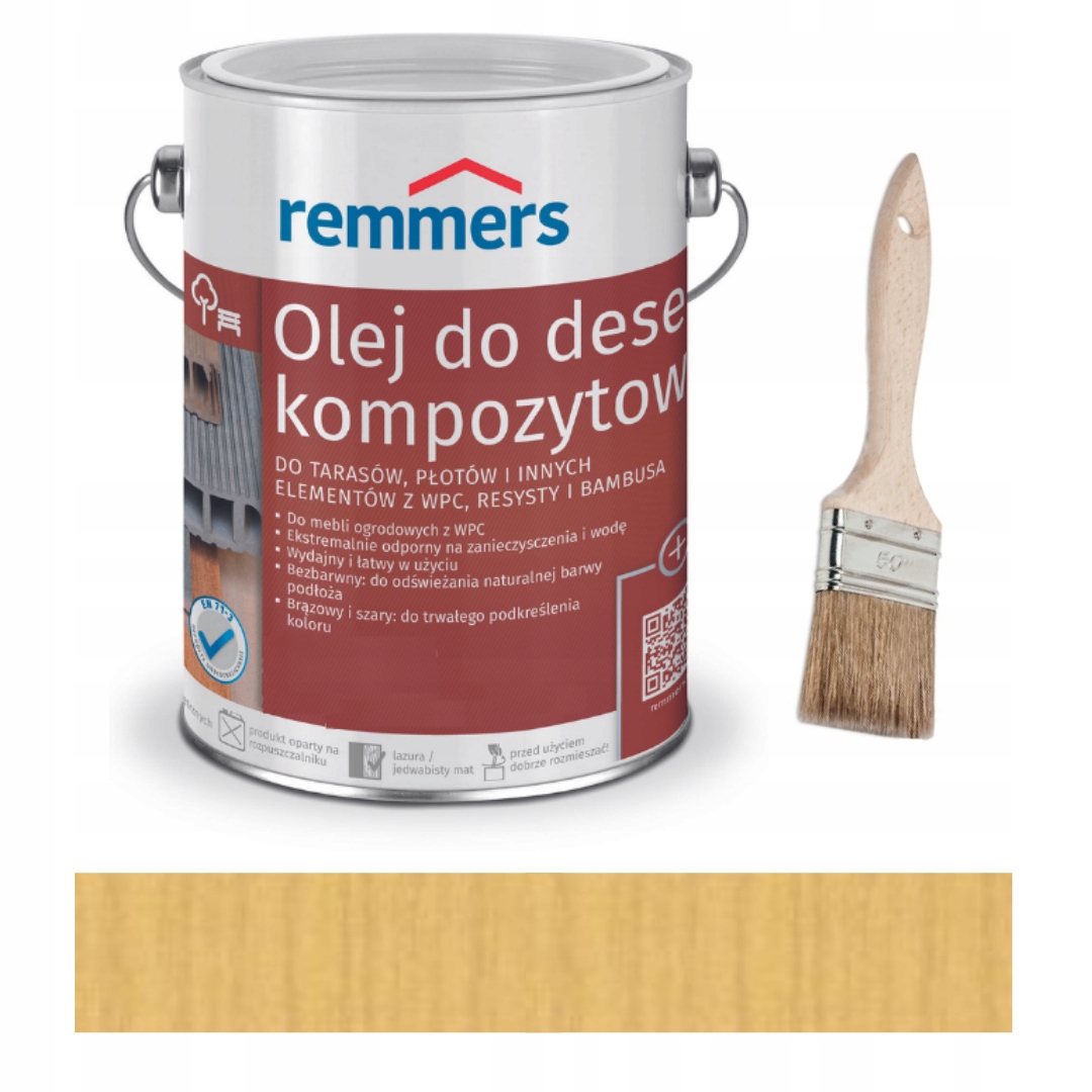 Remmers WPC olej do kompozytu taras 2,5l BEZBARWNY (4004707209311) • Cena, Opinie • Impregnaty ...