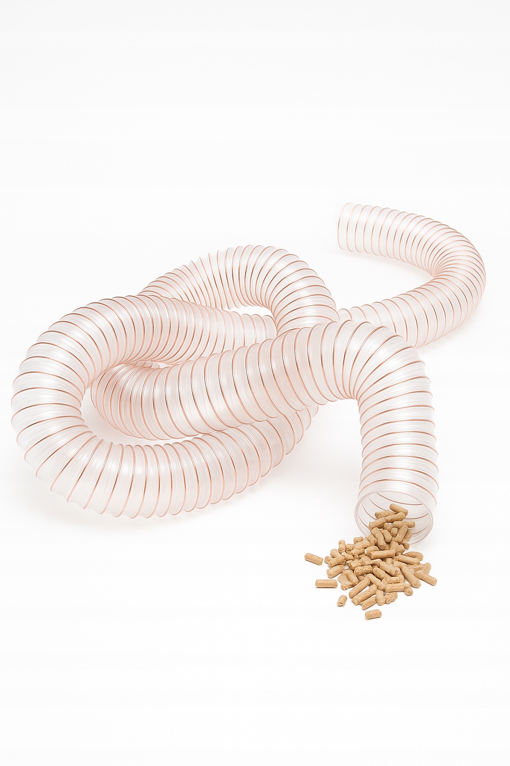 Rura Spiro Podajnika na Pelet - Osprzęt i części do pieców centralnego ...