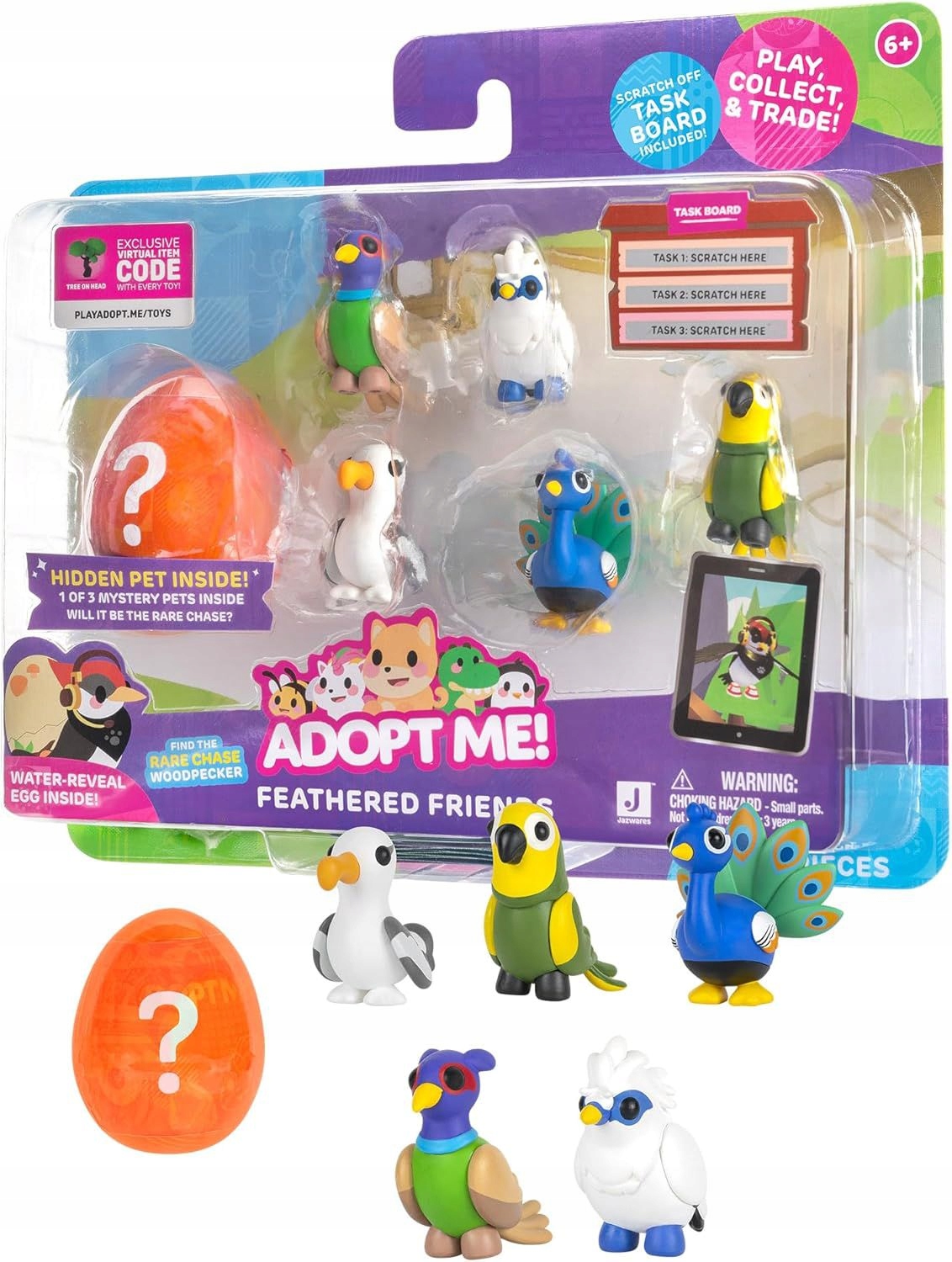 ADOPT ME - 6 FIGURE PACK - FEATHERED FRIENDS (243-0114) (FIGURKA ...