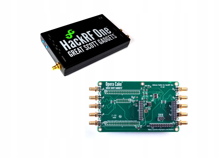 Odbiornik SDR HackRF One + przełącznik Opera Cake - Sklep, Opinie, Cena w Allegro