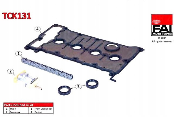 FAI SADA ROZVODOVÉHO ŘETĚZU VW A4 (00- ) [ALT] FA za 4145.00CZK - Allegro