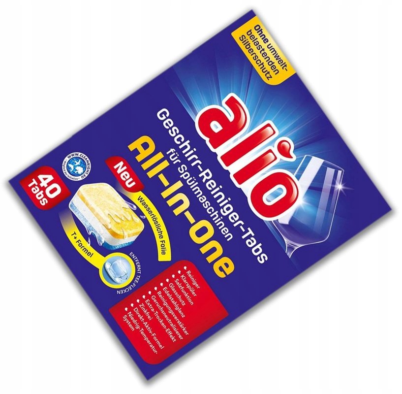 Tablety ALL IN ONE 7v1 ALIO do myčky kapsle ve fólii 40 kusů ...