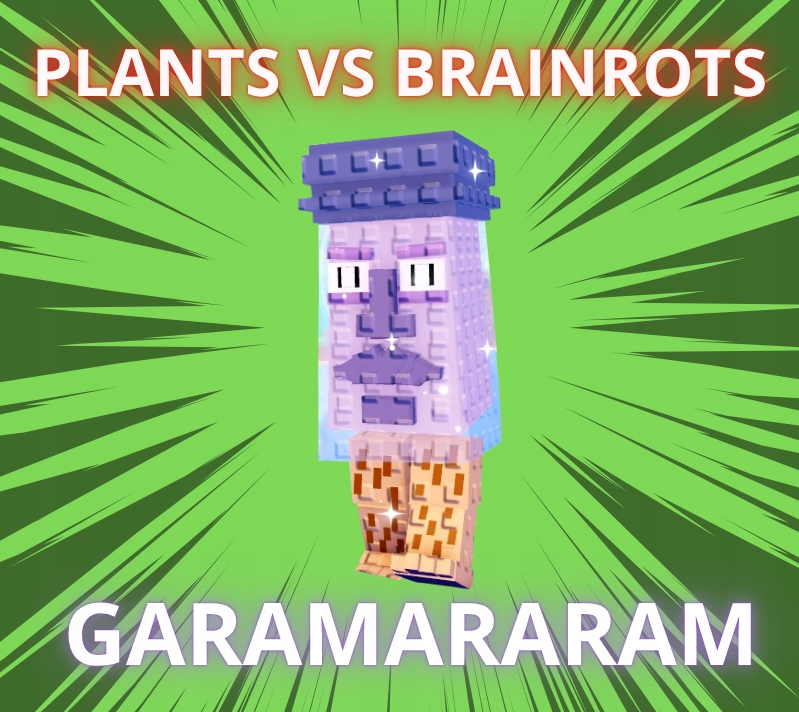 Garamararam | Brainrot | Plants vs Brainrots | PVSB | Roblox - Stan ...