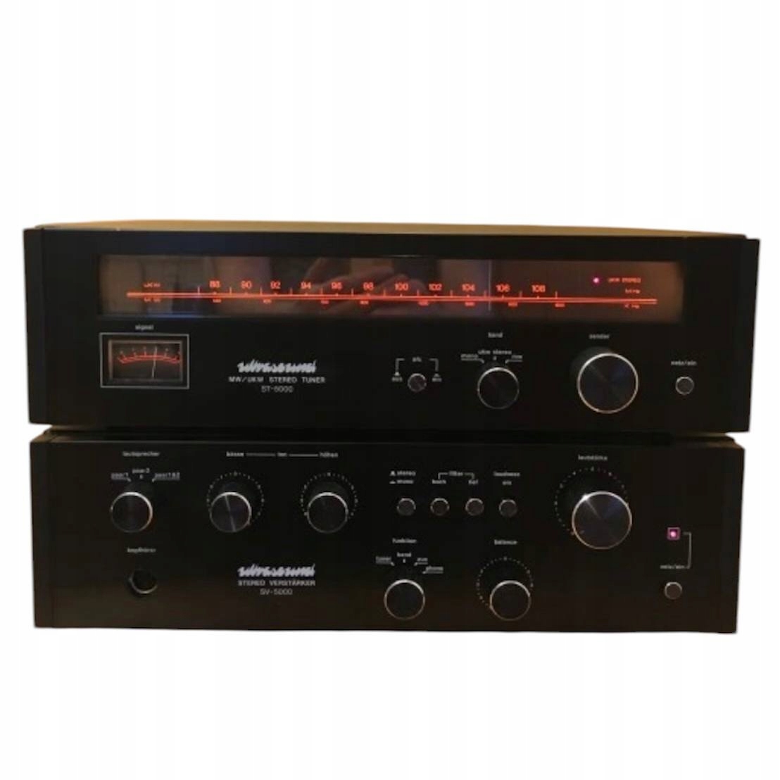 Wzmacniacz SV-5000 Tuner ST-5000 ULTRASOUND - Sklep, Opinie, Cena w Allegro