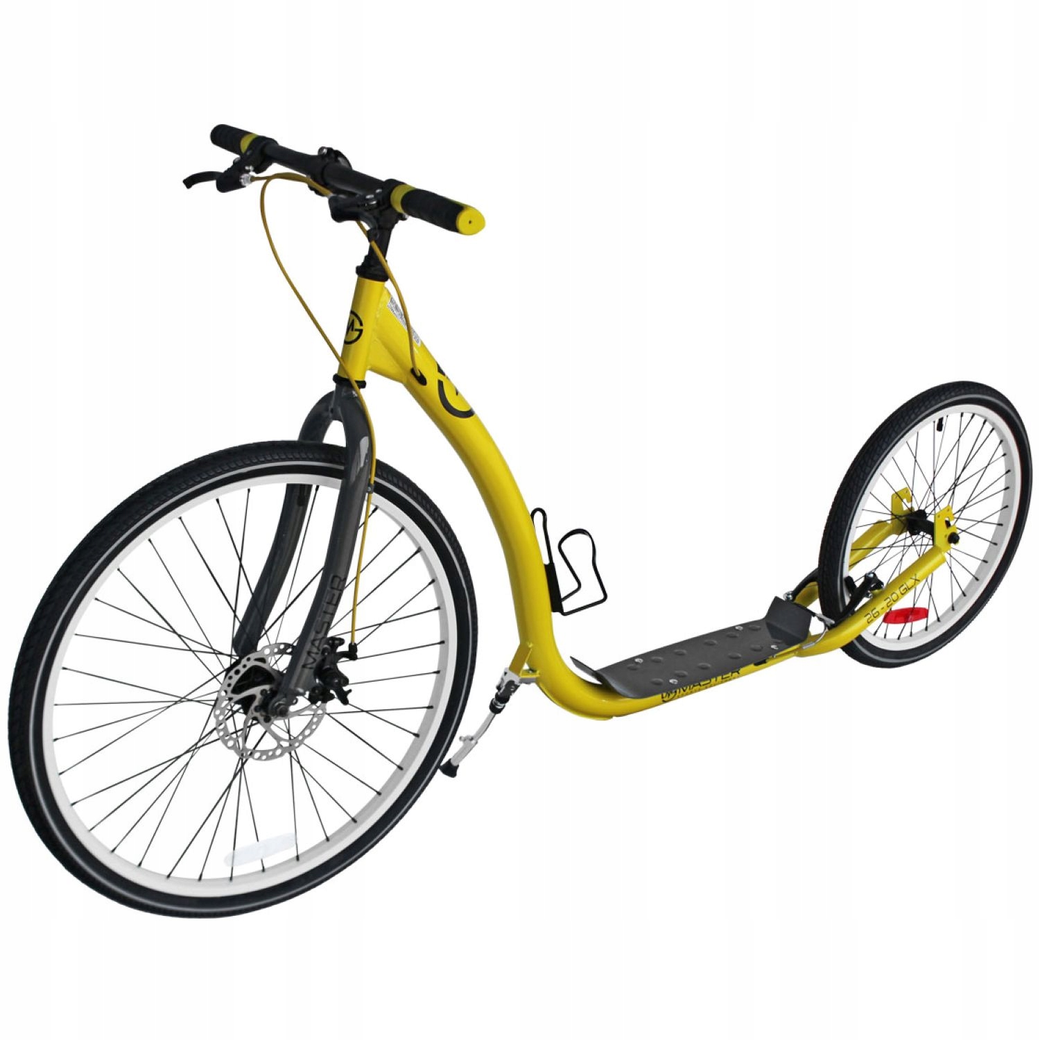 Duża Hulajnoga Pompowane Koła 26/20 dla Dorosłych - MASS027GLX ...