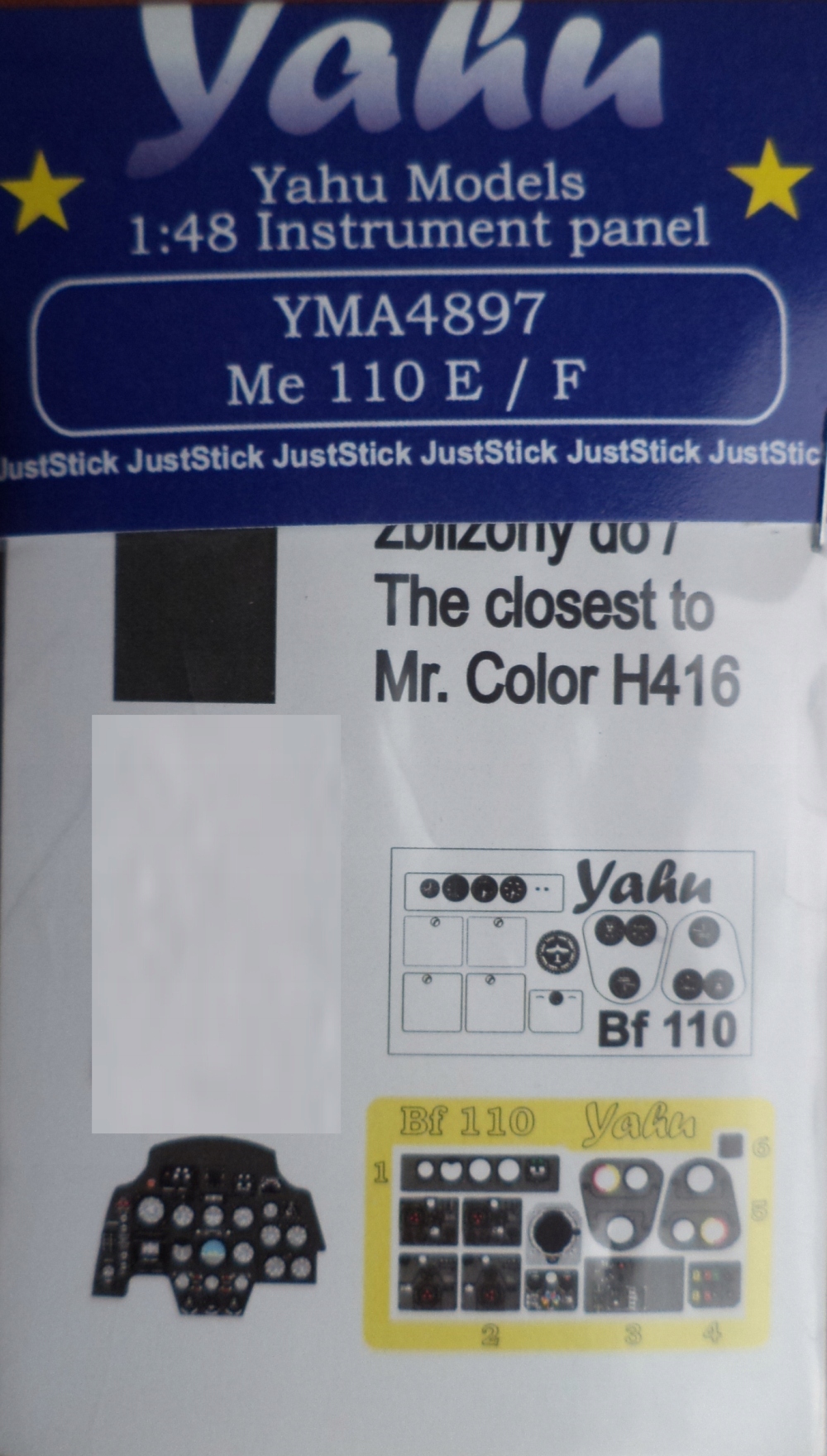 1:48 Messerschmitt Me 110 E/F Yahu Models YMA4897 • Cena, Opinie ...