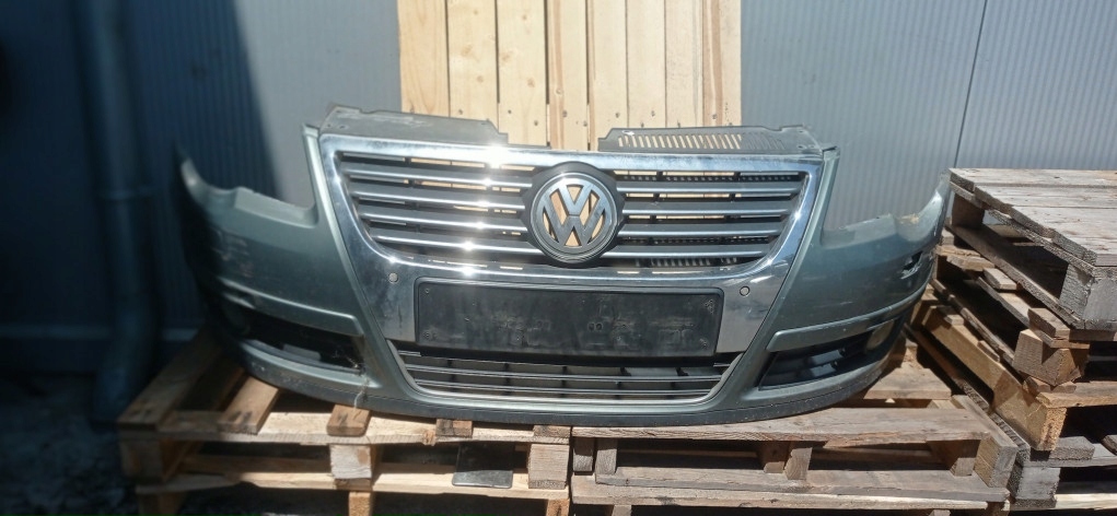 VW PASSAT B6 ZDERZAK PRZÓD PRZEDNI PDC SPRYSKI GRILL KOMPLET 21403 za 550 zł z Radom - Allegro ...