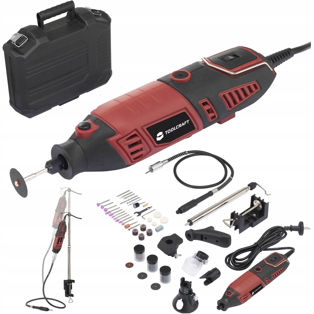 MULTISZLIFIERKA MINI-SZLIFIERKA WIERTARKA FREZARKA 137el. TOOLCRAFT ...