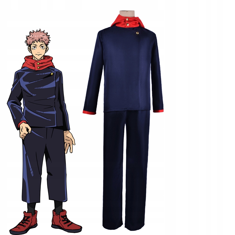 Cosplay Jujutsu Kaisen Itadori Yuji przebranie na 13590904109 - Allegro.pl