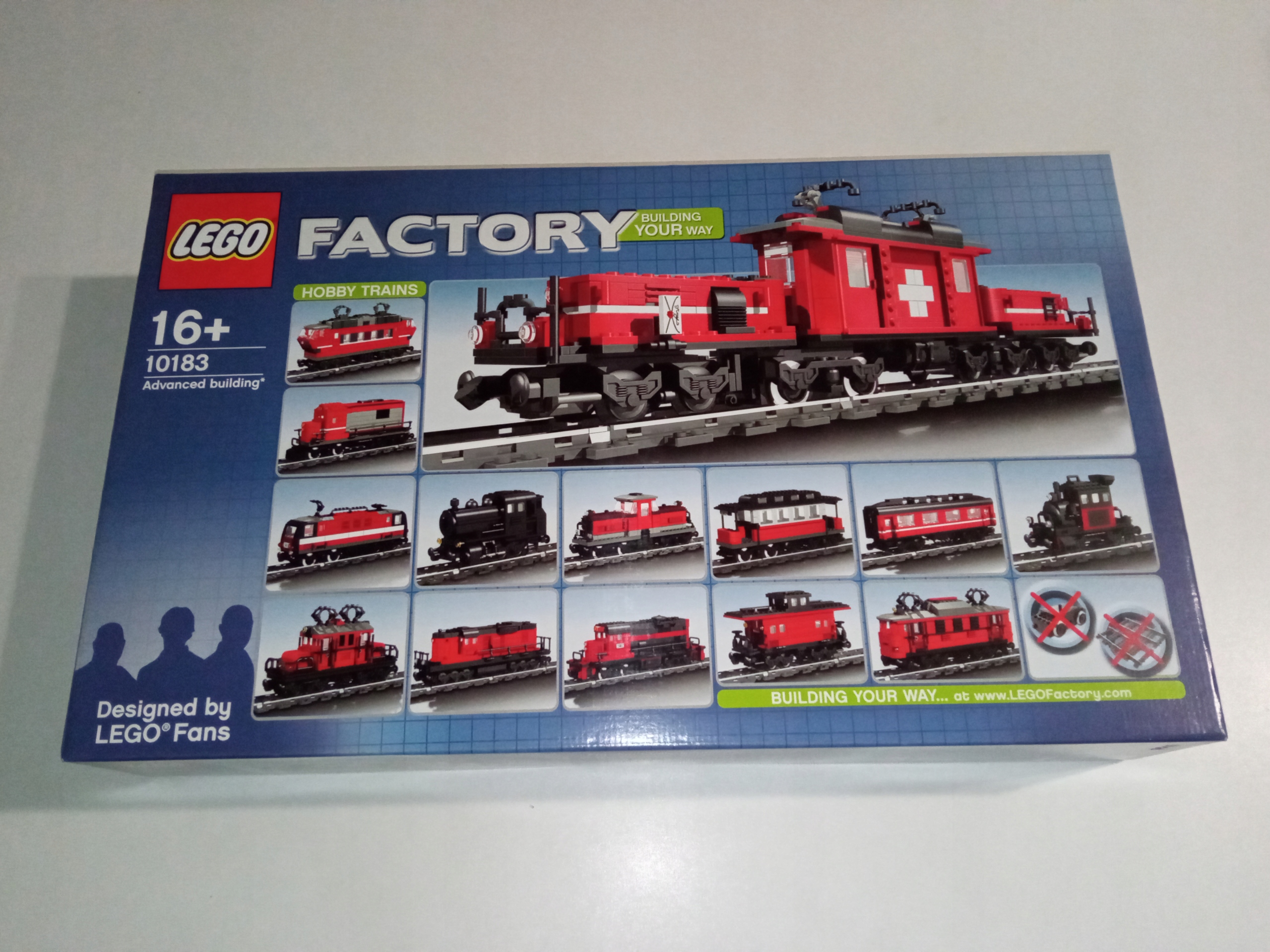 LEGO 10183 Factory - Hobby Trains • Cena, Opinie - Allegro
