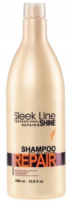 Szampon Sleek Line Repair Stapiz 1000 ml regeneracja i nawilżenie ...