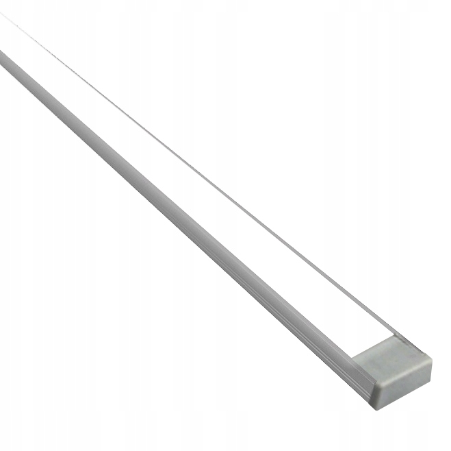 LAMPA LINIOWA LED DO LAMELI NA PŁYCIE FILCU ŚWIETLÓWKA SLIM DŁ. 258 cm (LAMPA-2580x16x7) • Cena ...