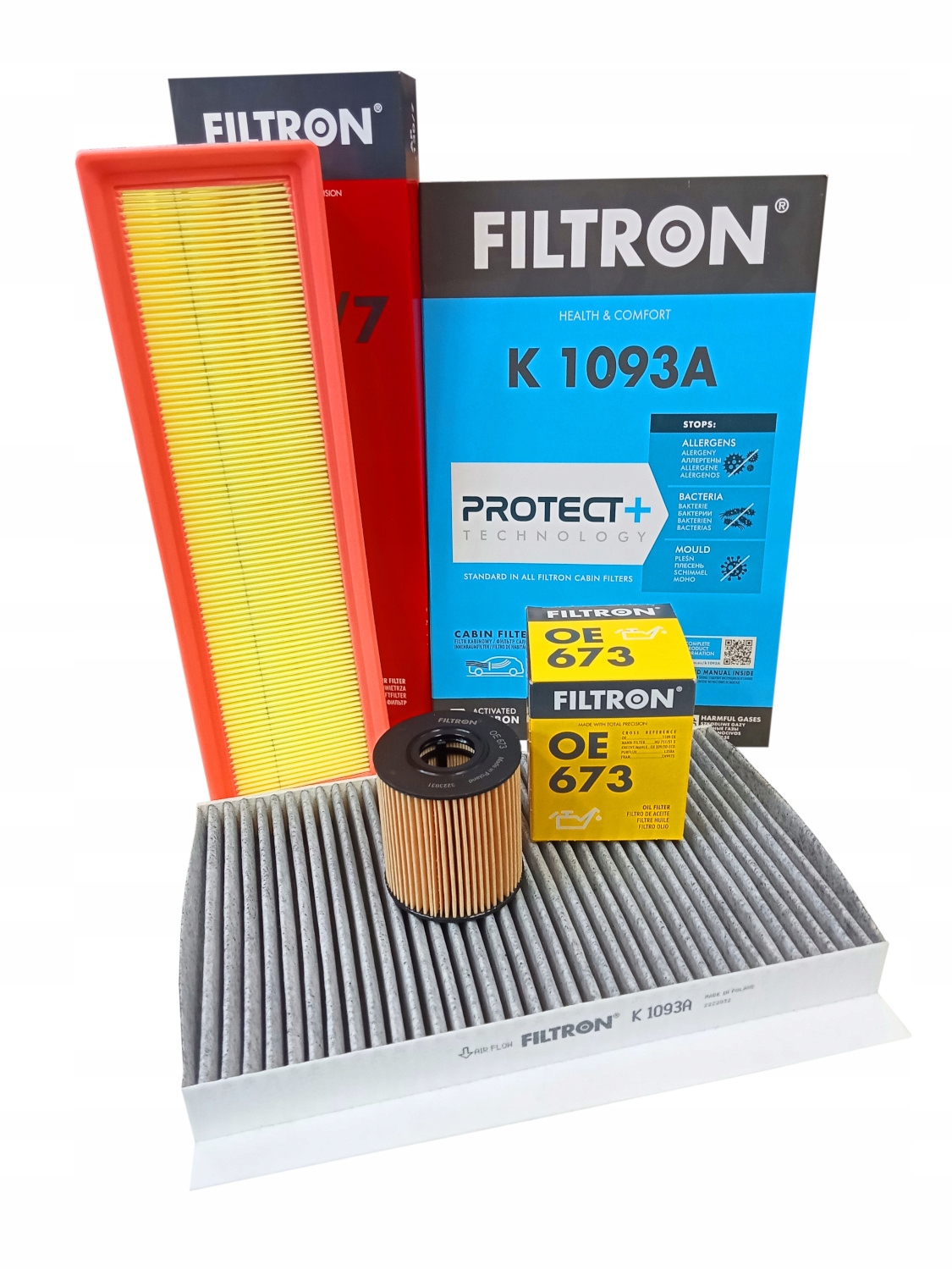 ZESTAW FILTRÓW FILTRON do CITROEN C2 C3 1.4 5904608006738 za 70.68PLN z ...