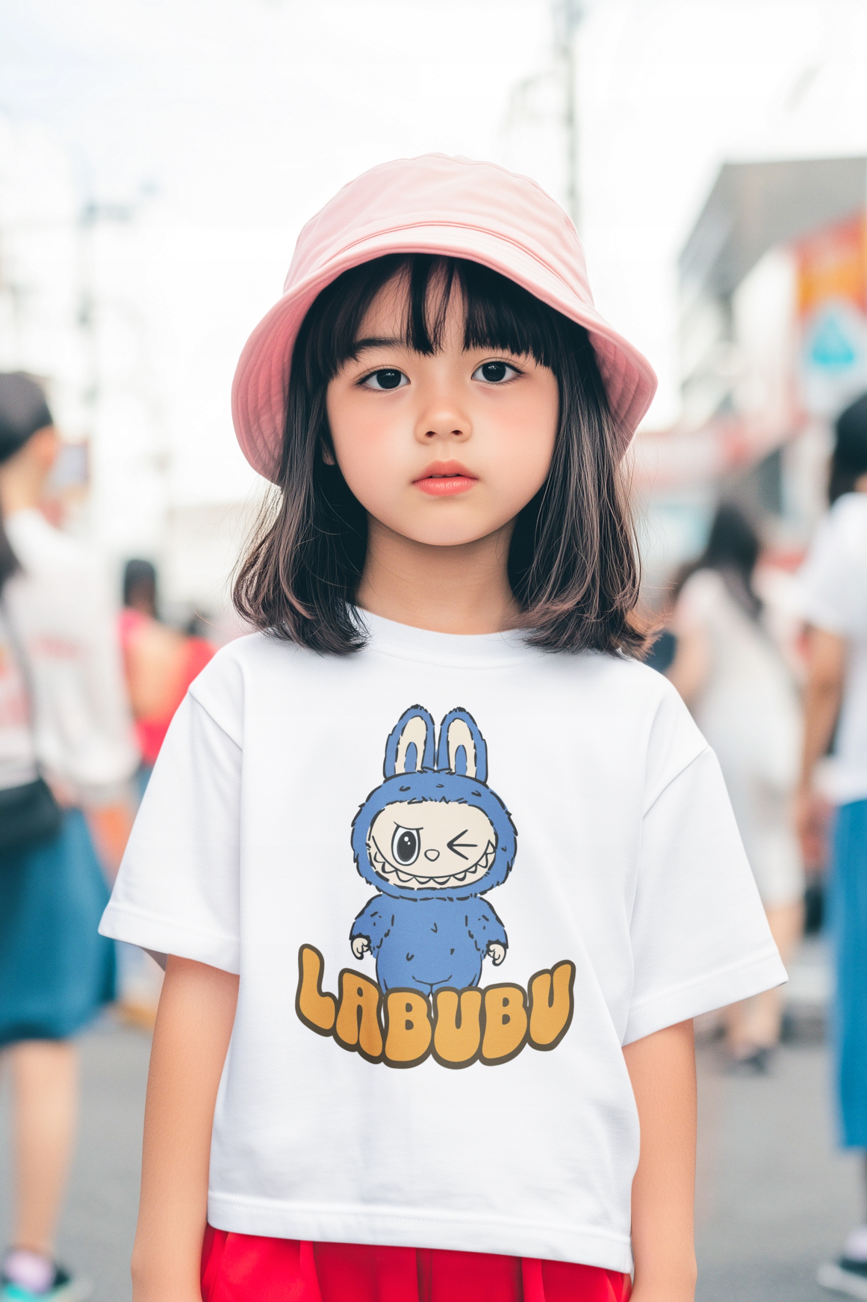 Detské tričko s potlačou - Laboubou - roztomilé monštrum - farby - 122 ...