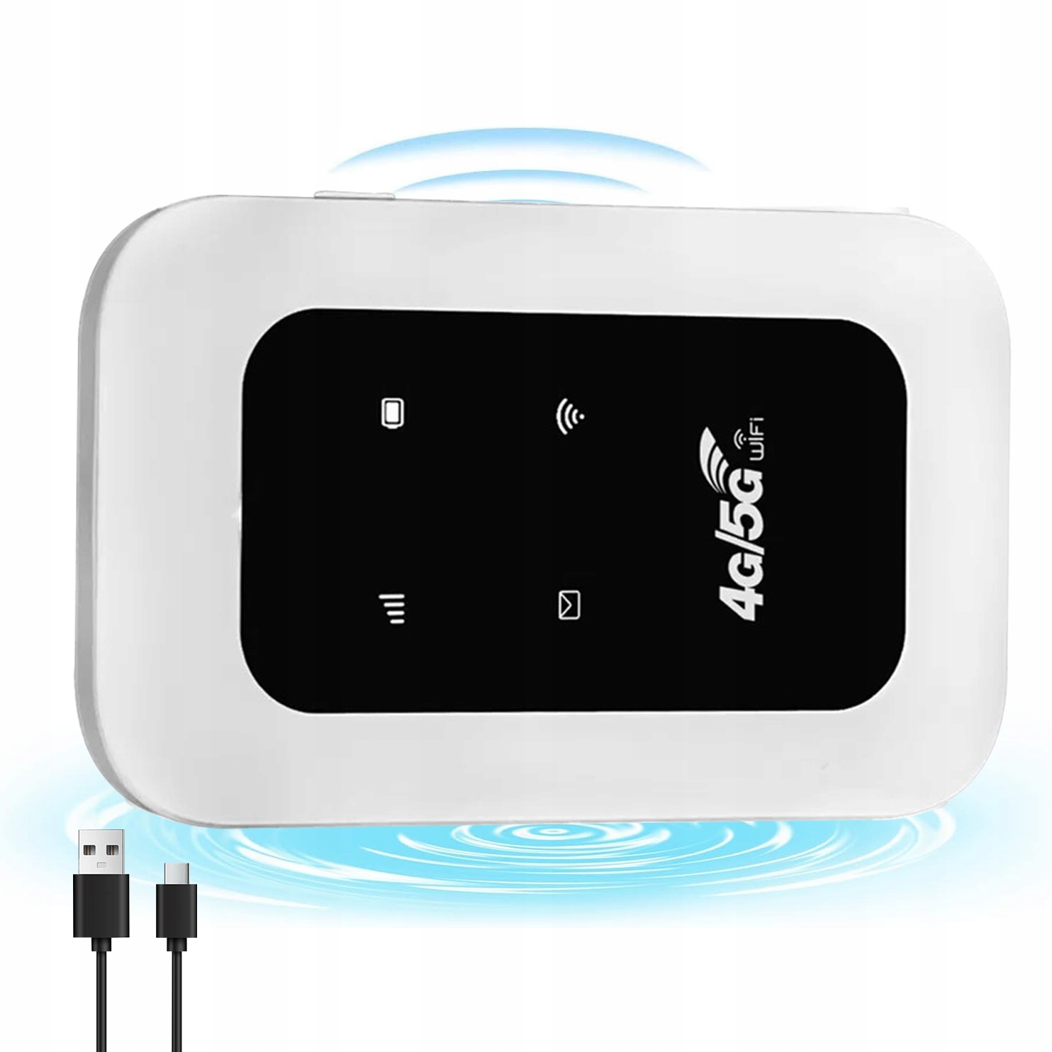 PRZENOŚNY MOBILNY MODEM RUTER NA KARTE SIM 4G/5G LTE WIFI 150MBPS ...