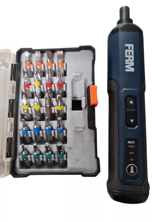 WKRĘTAK AKUMULATOROWY FERM CDM1188 + ZESTAW BITÓW WERCKMANN ...