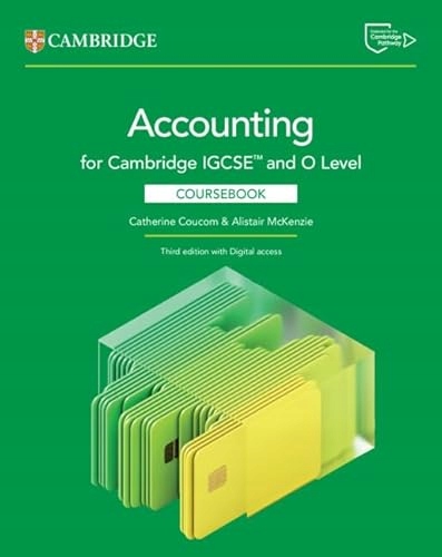 Cambridge IGCSE and O Level Accounting Coursebook with Digital Access ...