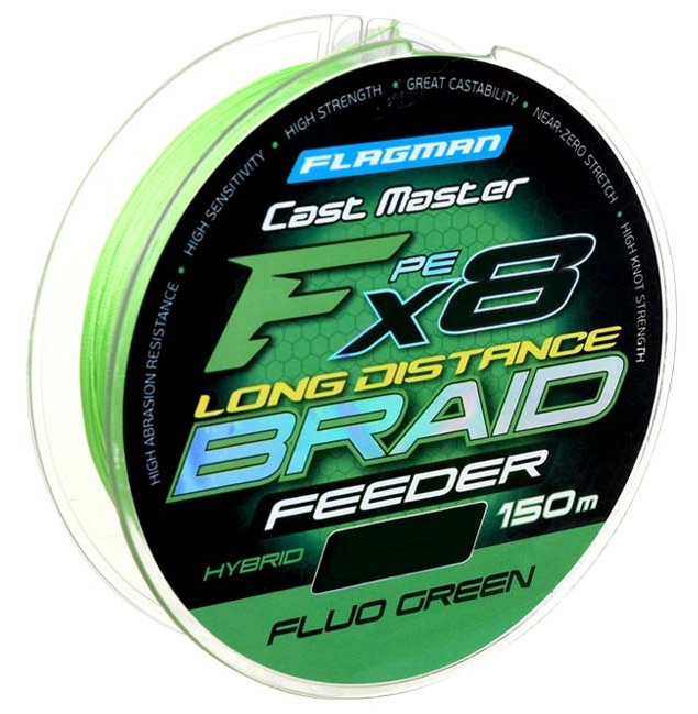 FLAGMAN Plecionka Cast Master Long Distance Feeder X8 150m 0,14mm ...