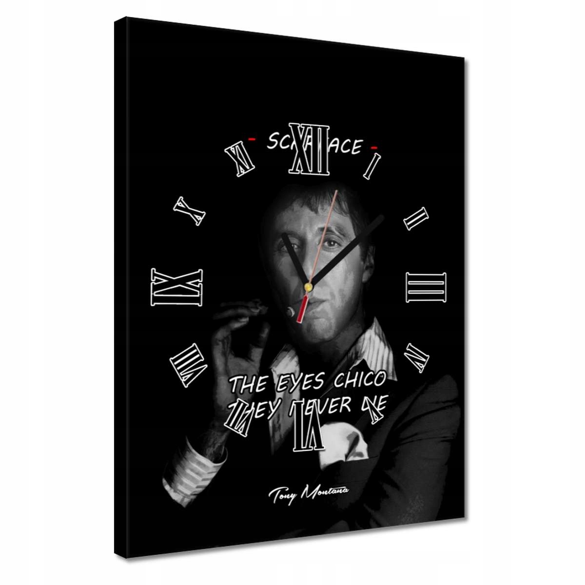 Órák 30x40 Scarface Tony Montana za 7370.00HUF-ért - Allegro