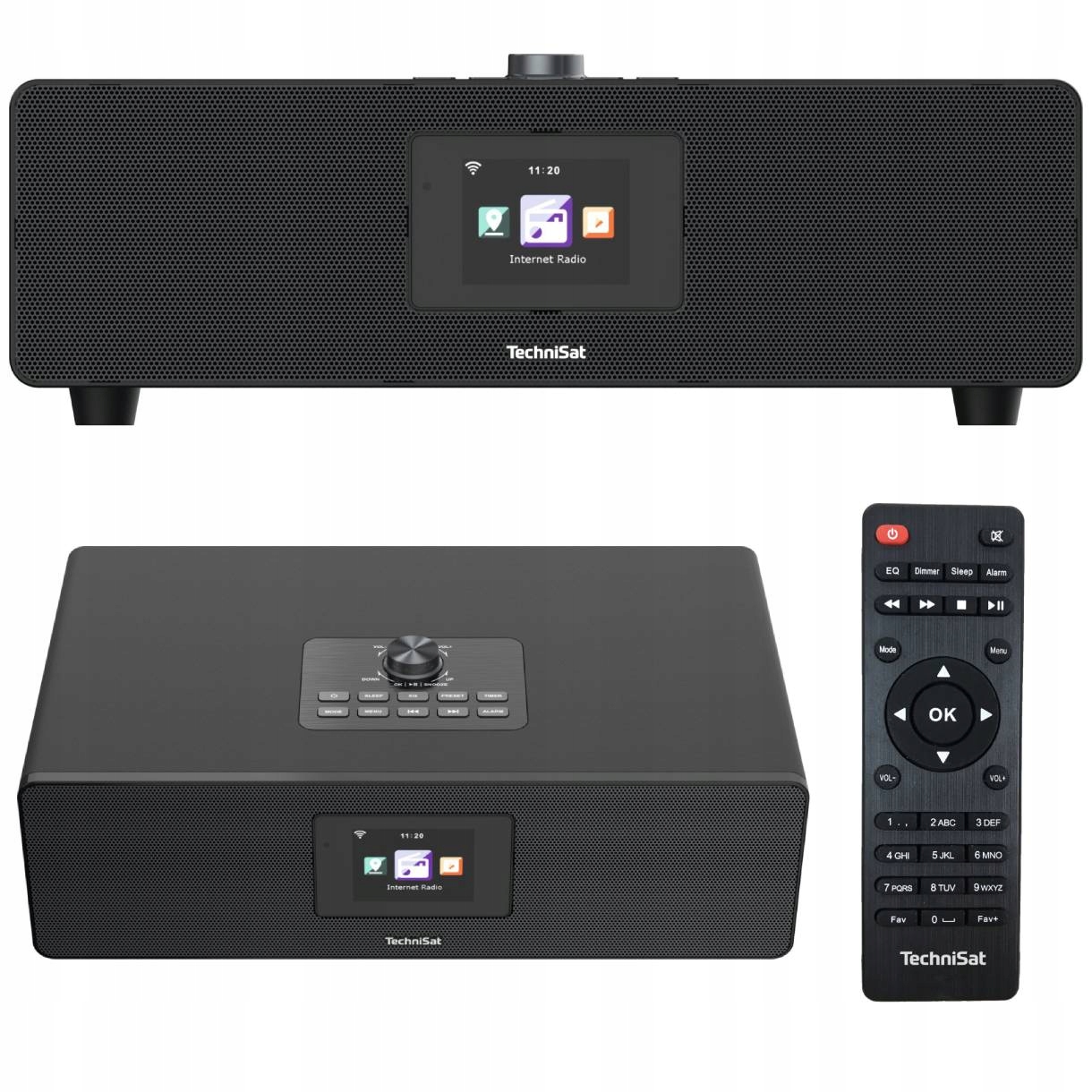 TECHNISAT CLASSIC 500 IR RADIO INTERNETOWE FM DAB WIFI USB BLUETOOTH ...