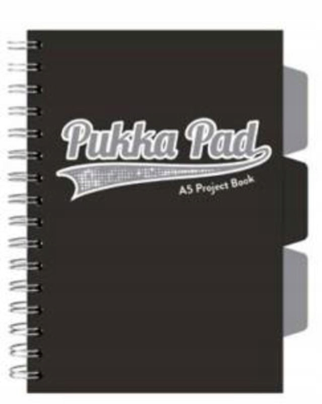 Kołozeszyt Pukka Pad A5 Project Book Black & Grey Czarny 15445155863 ...