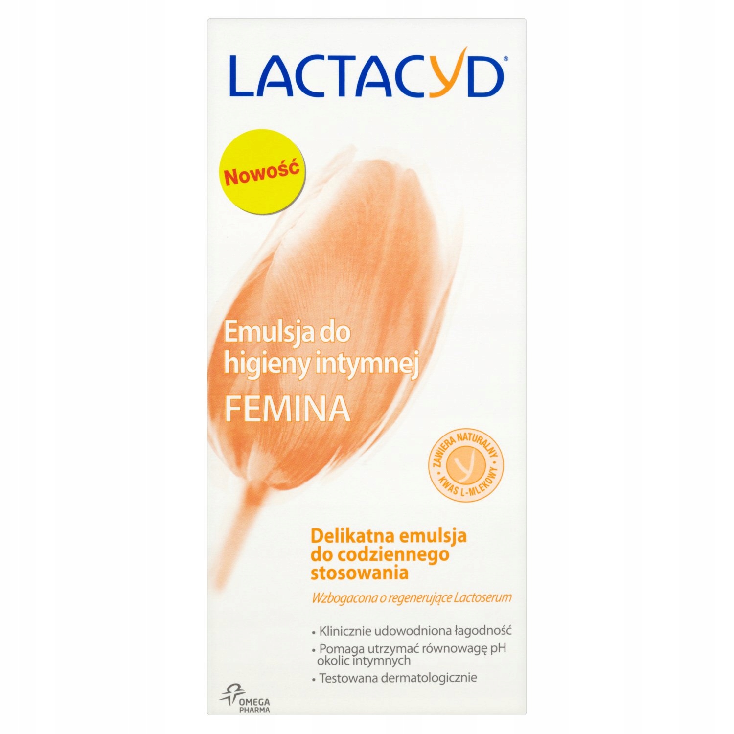 LACTACYD FEMINA EMULSJA DO HIGIENY INTYMNEJ 200 ML (5391520942662 ...