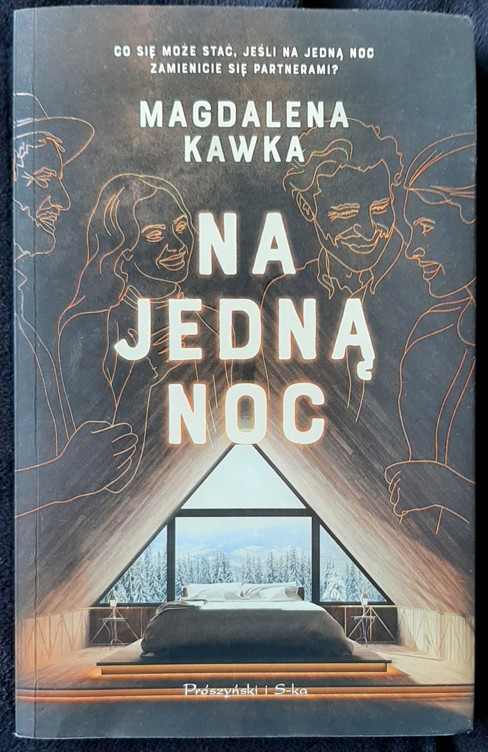 Na jedną noc Magdalena Kawka Stan BDB! (15751780623) | Książka Allegro