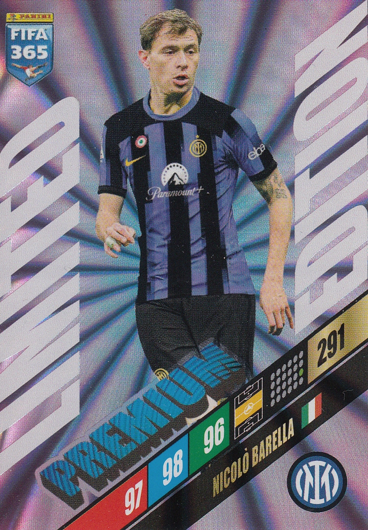 FIFA 365 2024 KARTA PIŁKARSKA LIMITED EDITION PREMIUM Barella Inter ...