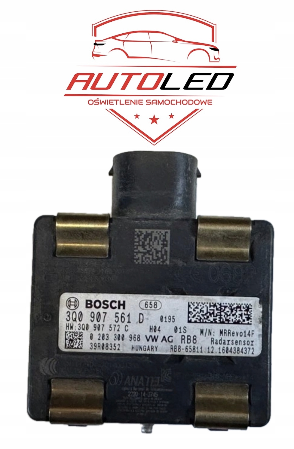 AUDI VW SKODA SEAT RADAR DISTRONIC SENSOR ACC 3Q0907561D za 540.00PLN z ...