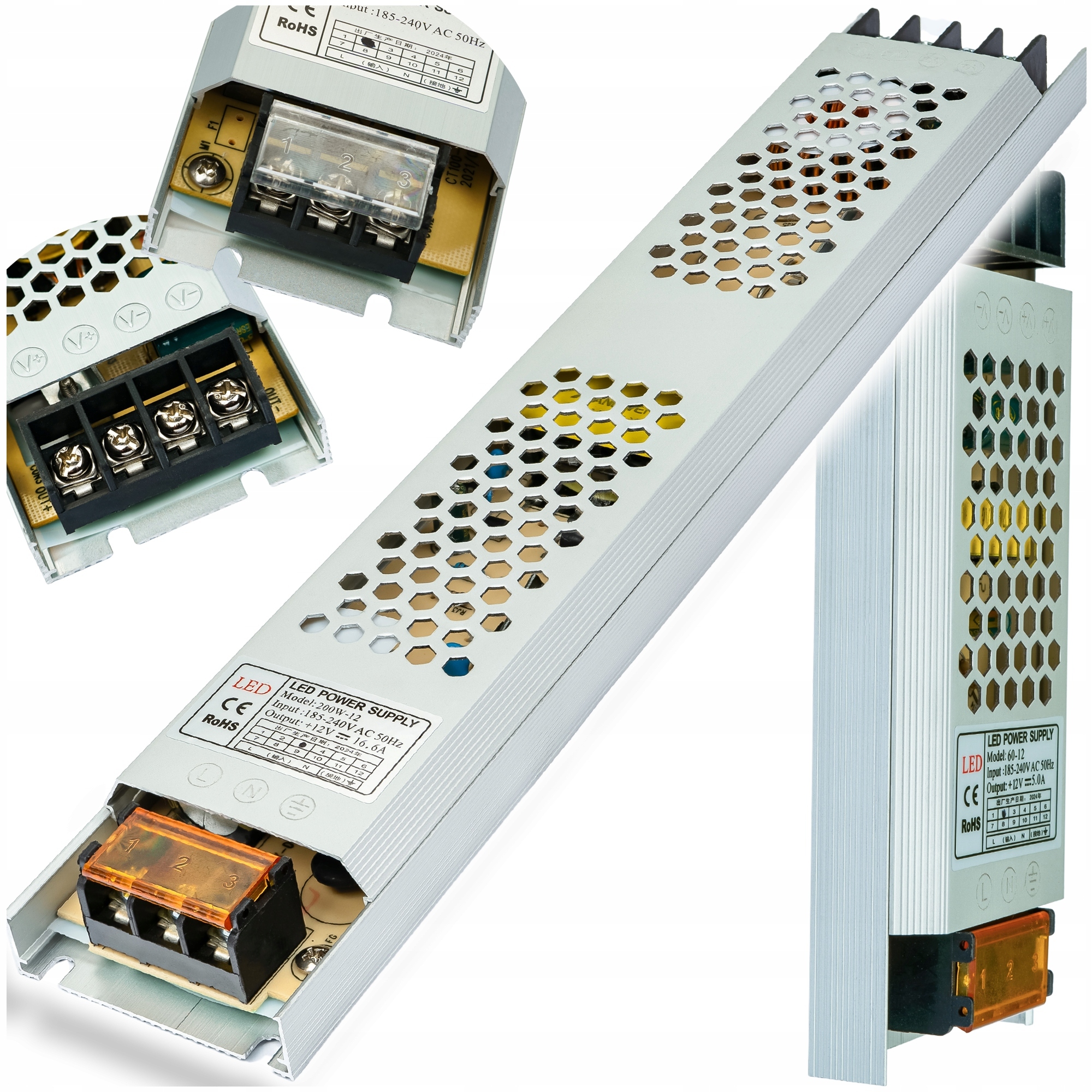 LED zdroj 12V 400W 33A Modulární LED transformátor pro LED pásky 12V ...