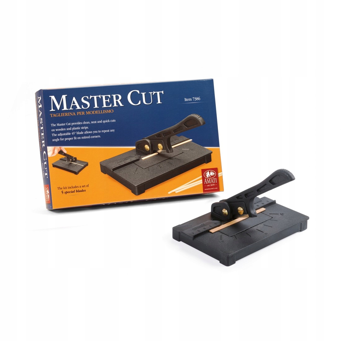 Amati 7386 Gilotina pro řezání lišt a profilů Master Cut Strip Cutter ...