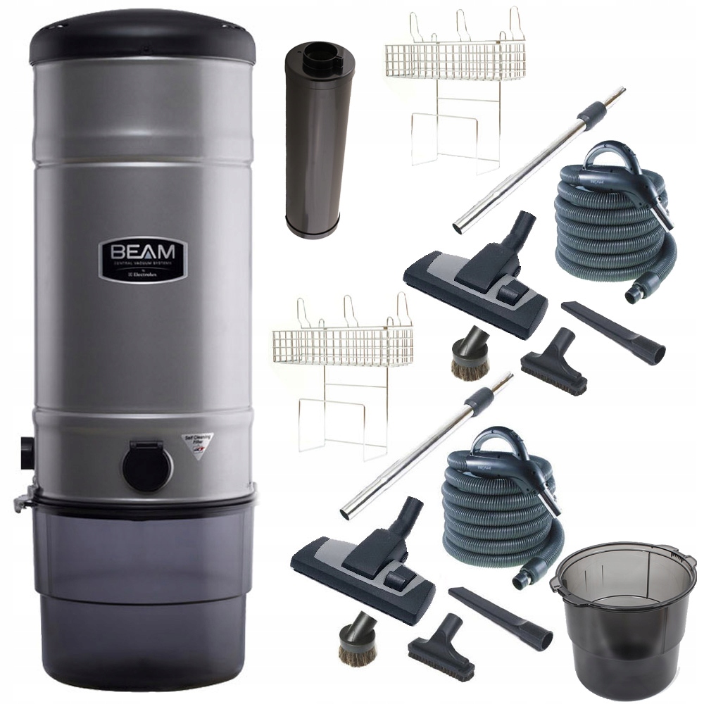 Odkurzacz CENTRALNY BEAM SC 335 PLATIMIUM 2xZESTAW (5904653774637 ...