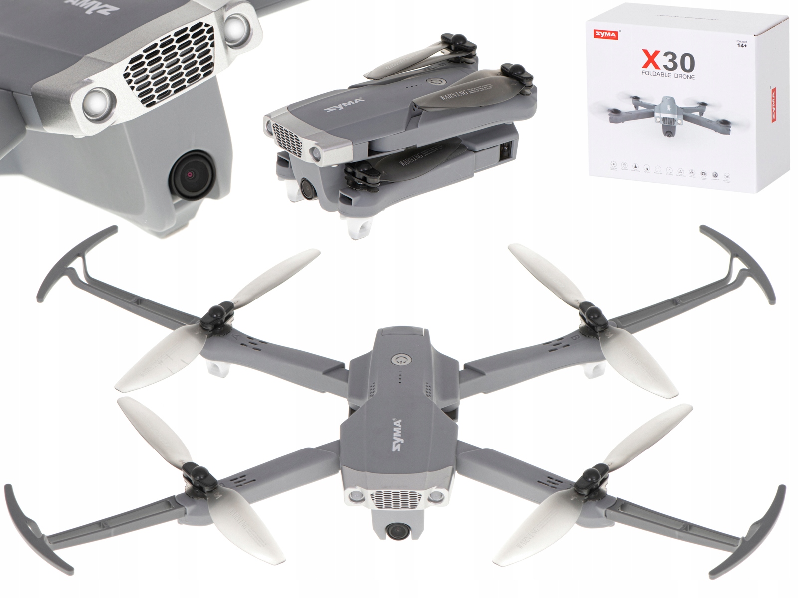 DRON RC SYMA X30 2.4GHZ GPS KAMERA FPV WIFI 1080P (3614911699832 ...