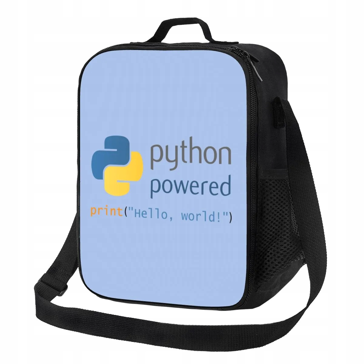 Python Programming Logo Tepelně izolovaná obědová taška Programátor ...